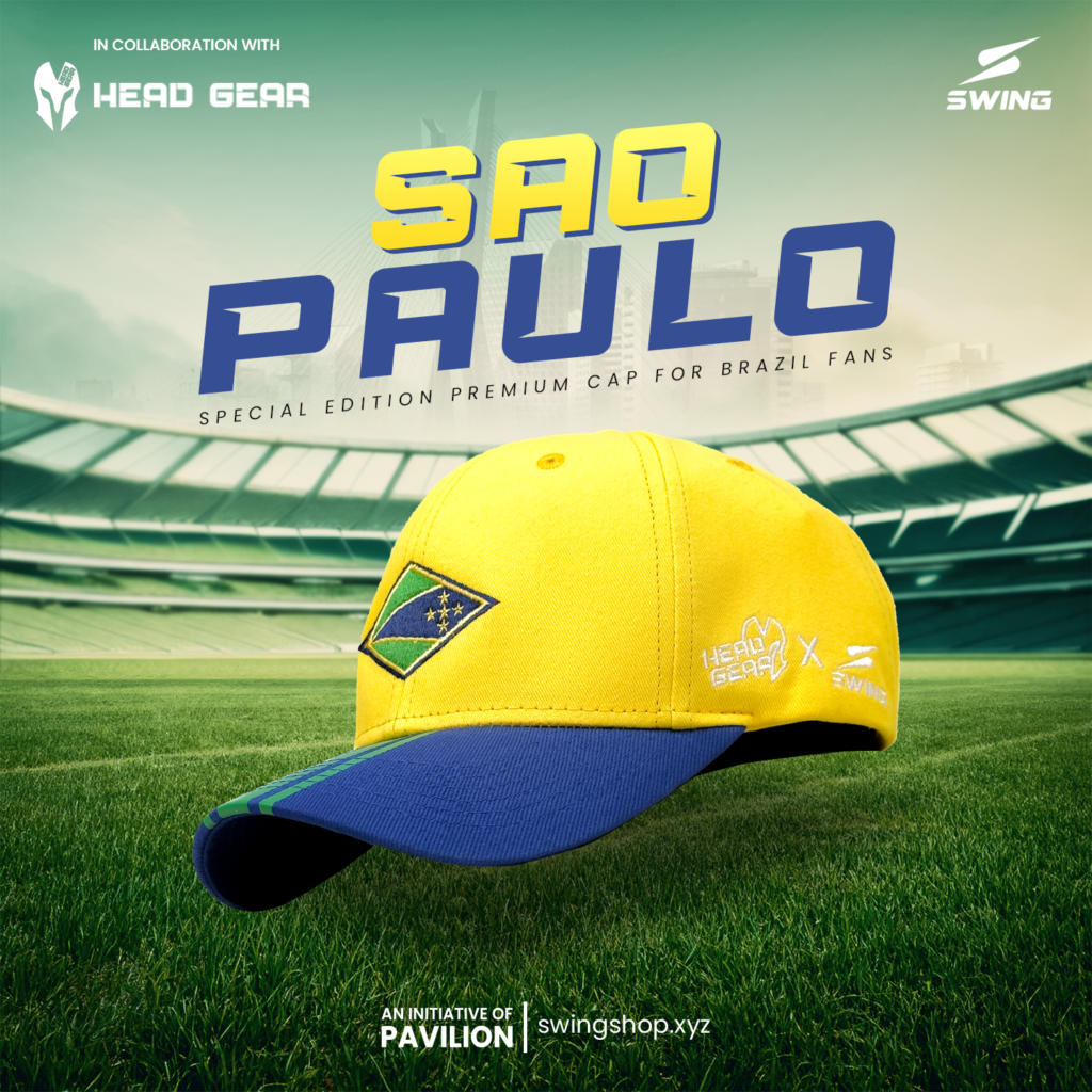 Special Edition Premium Cap for Brazil Fans: Sao Paulo | Swing